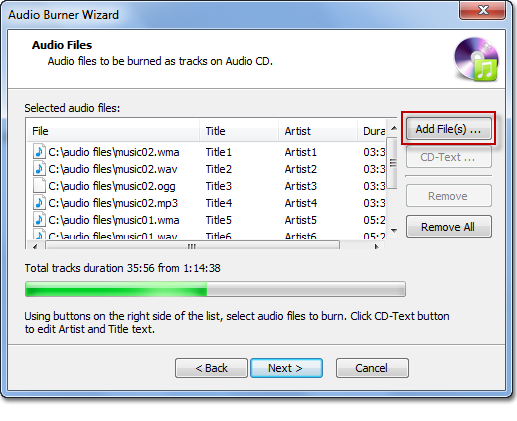 Audio Record Edit Toolbox Pro - Audio CD Burner - Getting Started